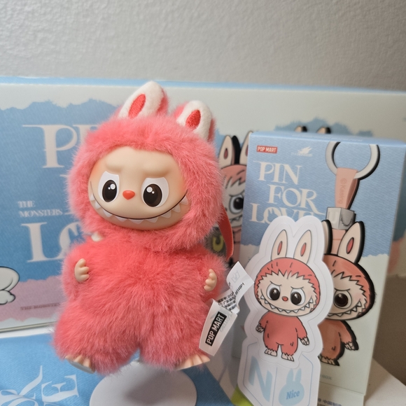 POP MART | Toys | Pin For Love Labubu Letter N | Poshmark